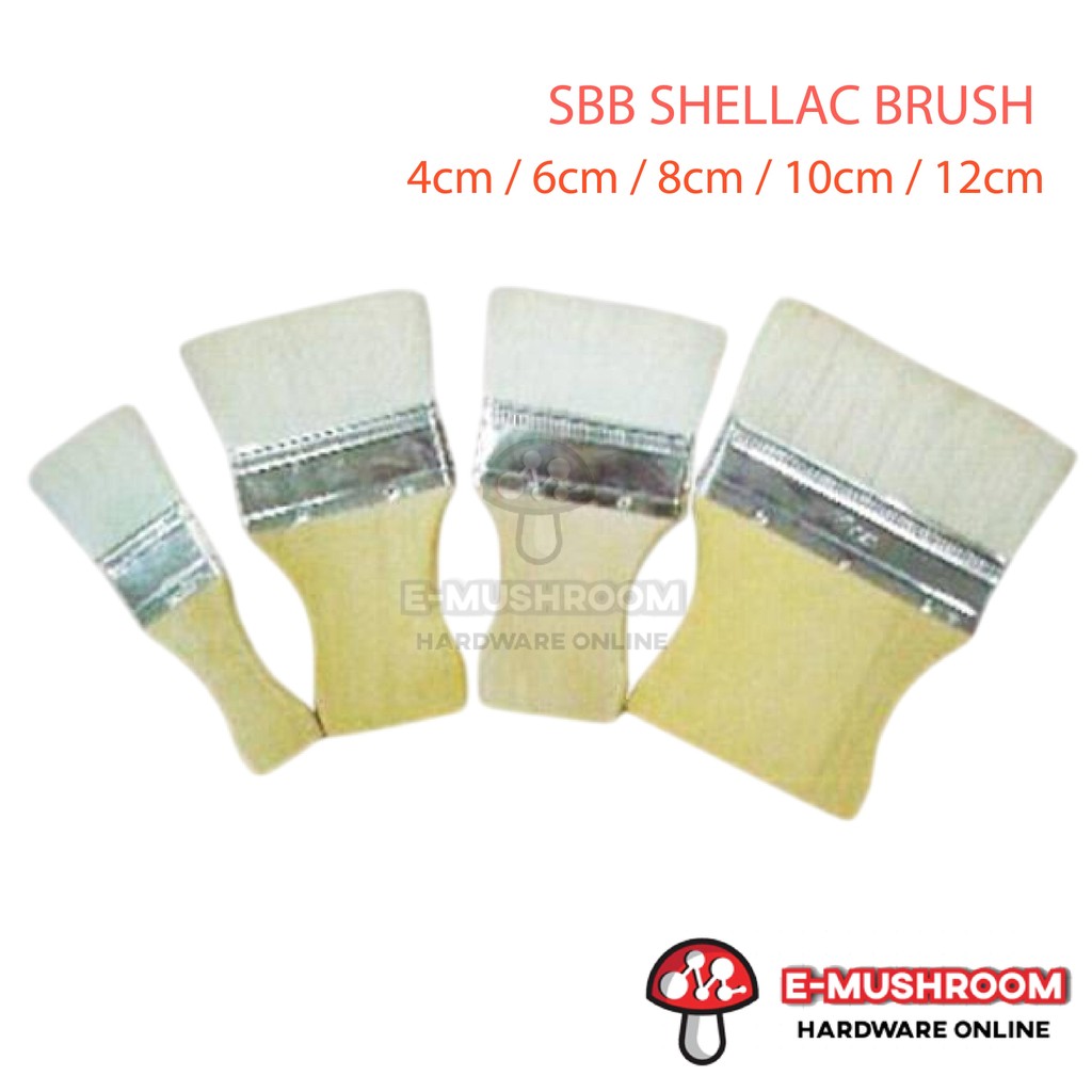 Wood Varnish Sbb Shellac Paint Brush 士力扫清漆漆扫 Varnish Brush | Shopee ...