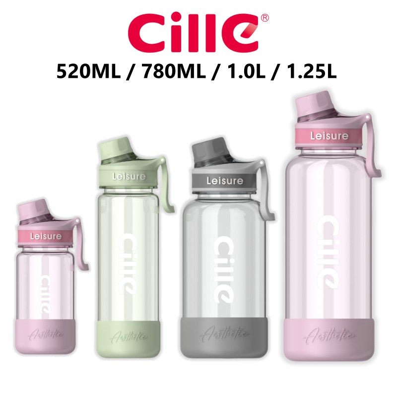 Cille Tritan BPA-Free Water Bottle Large Volume Botol Air Besar Tritan ...
