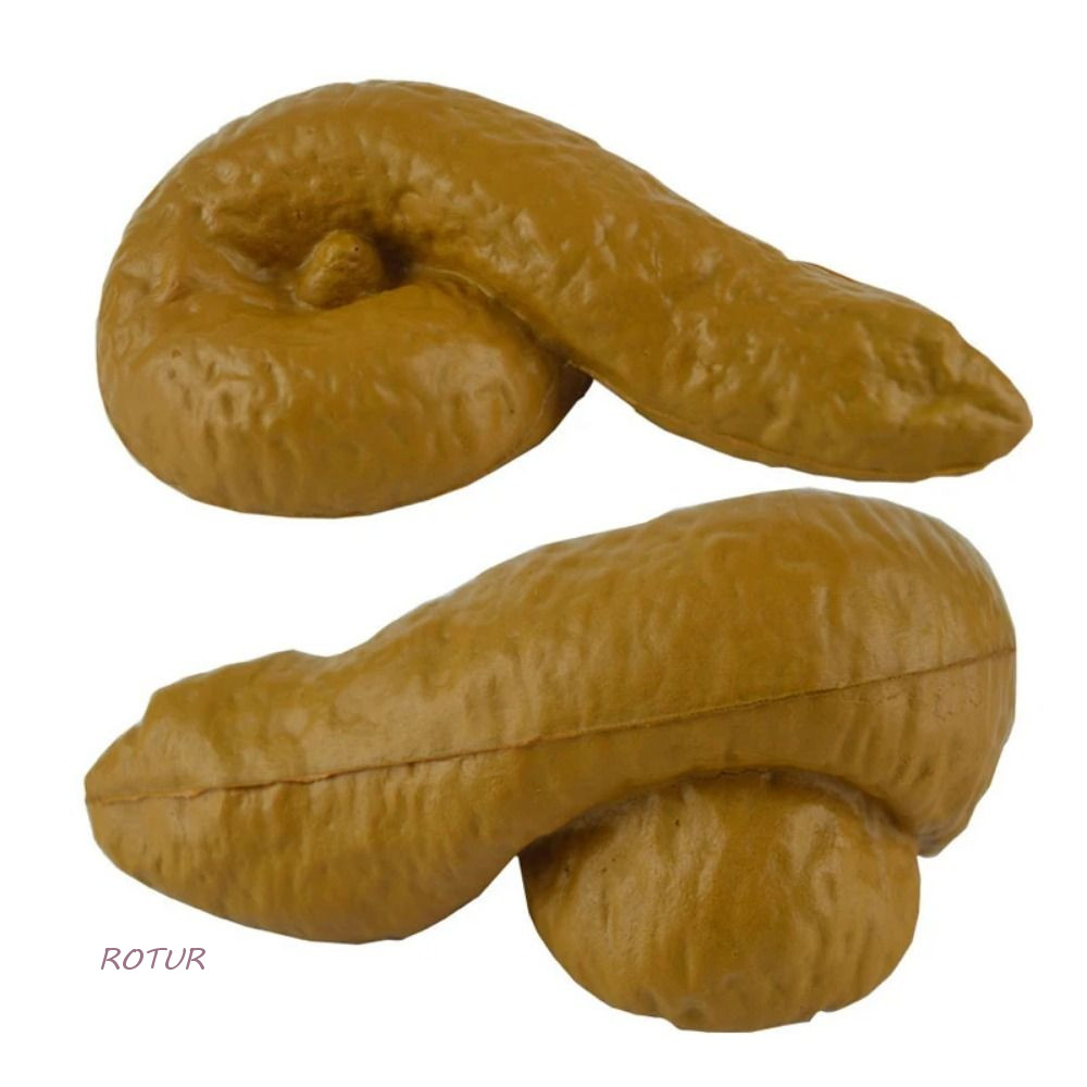 ROTUR Realistic Fake Turd, Piece of Shit Novelty Prank Fake Poop, Fake ...