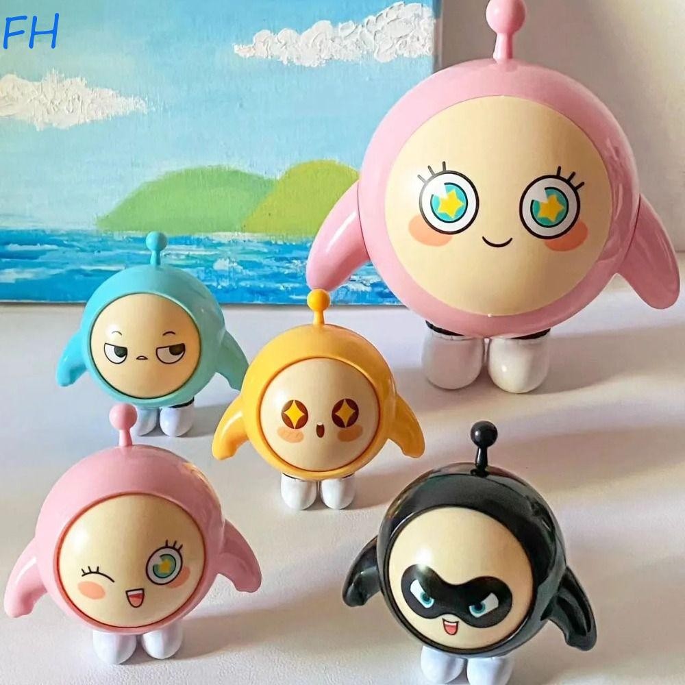 FENGHA Eggy Party Face Changing Doll, Face Change Interactive Sliding ...