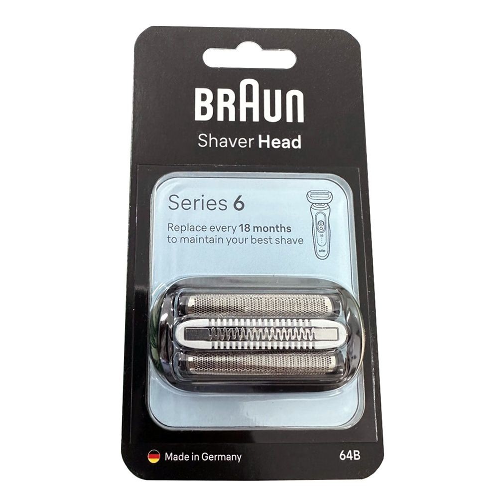 Braun 64B Series 6 Electric Shaver Head Replacement Head (Black ...