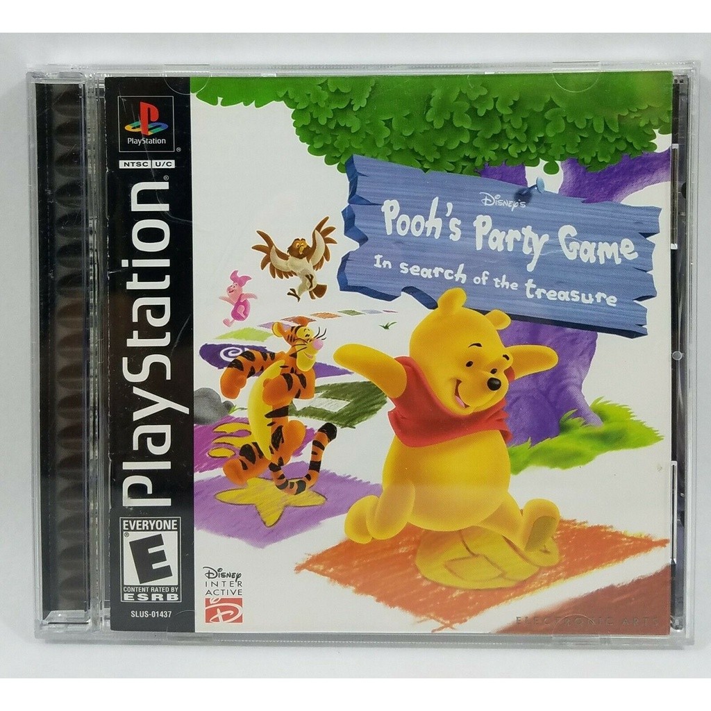 (Used) Ps1 Disney Pooh's Party Game: In Search Of The Treasure ...
