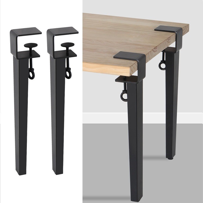 DIY Perforation-Free Table Leg Metal Bracket, Table Leg, Removable ...