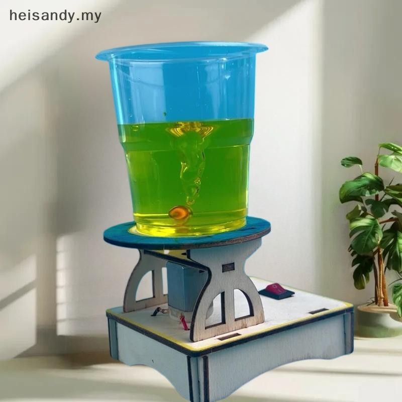 heisandy.my 1 Set Water Tornado Swirl Maker Wooden Puzzle Novelty ...