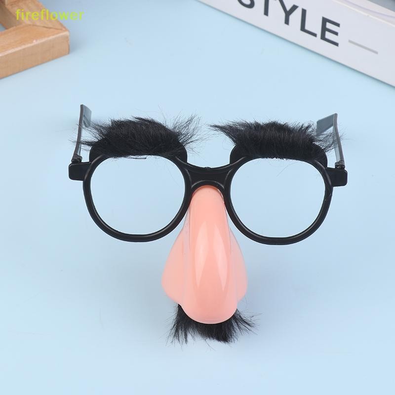 [fireflowerM] Halloween Disguise Glasses Creative Nose And Mustache ...