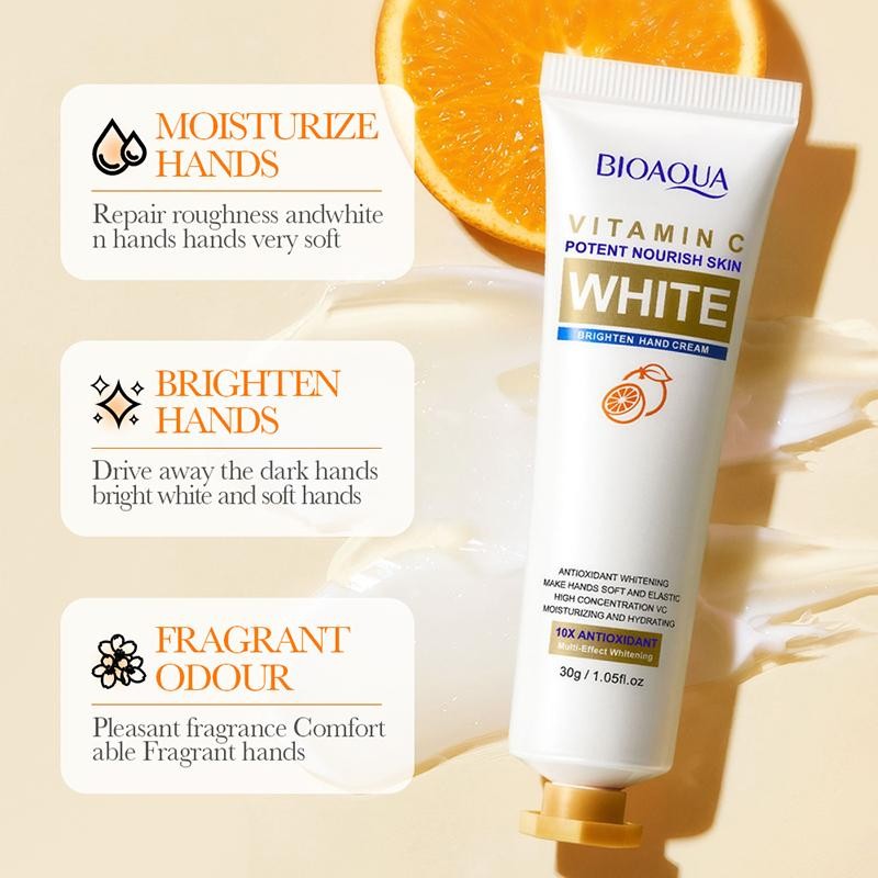Bioaoua Vitamin C And Brightening Hand Cream 30g W4g4 | Shopee Malaysia