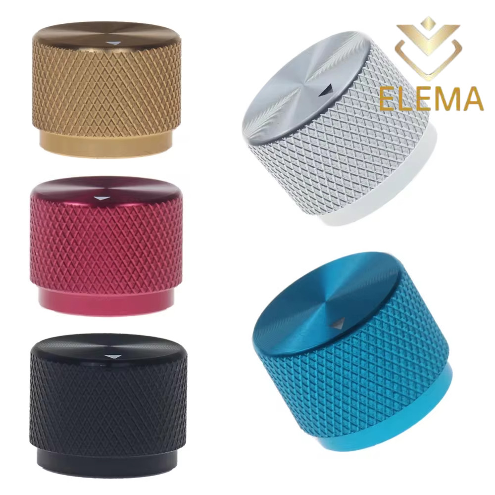 Solid Metal Aluminium alloy Knob CD Control Volume Button Knob cap ...