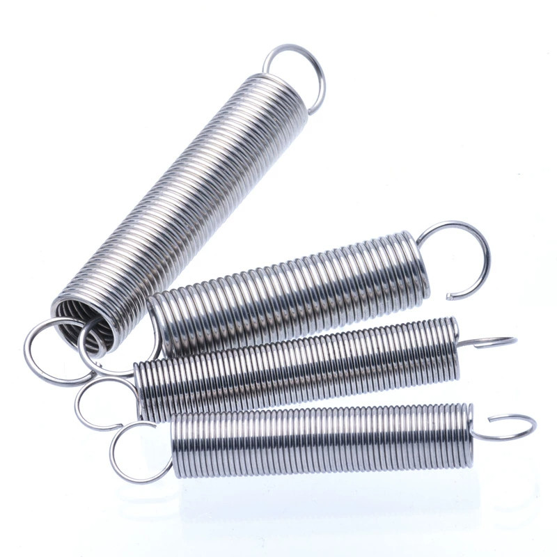 304 Stainless Steel Tension Spring D=0.5mm,OD3/4mm,L=15~120mm Tension ...