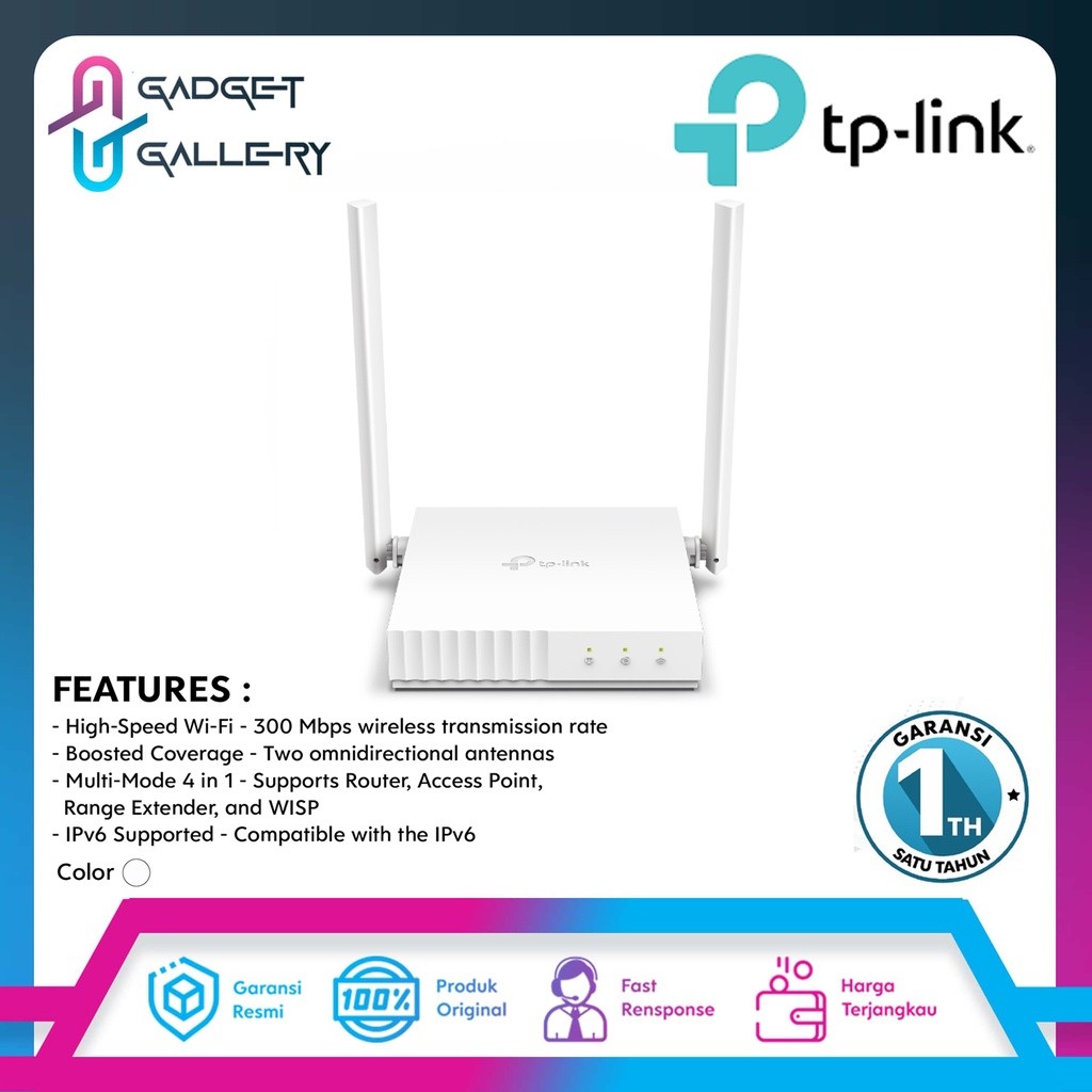 Tp-link TL-WR844N 300 Mbps Multi-Mode Wi-Fi Router | Shopee Malaysia