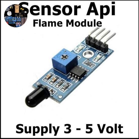 Ns99 4pin flame sensor flame detection hot fire raspberry wemos d1 mini ...