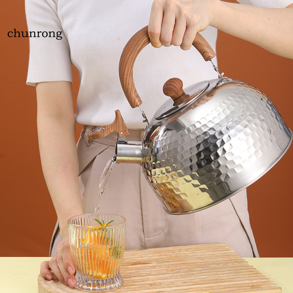 Induction Kettle Halogen Hob Kettle 2l Stainless Steel Whistling Tea ...