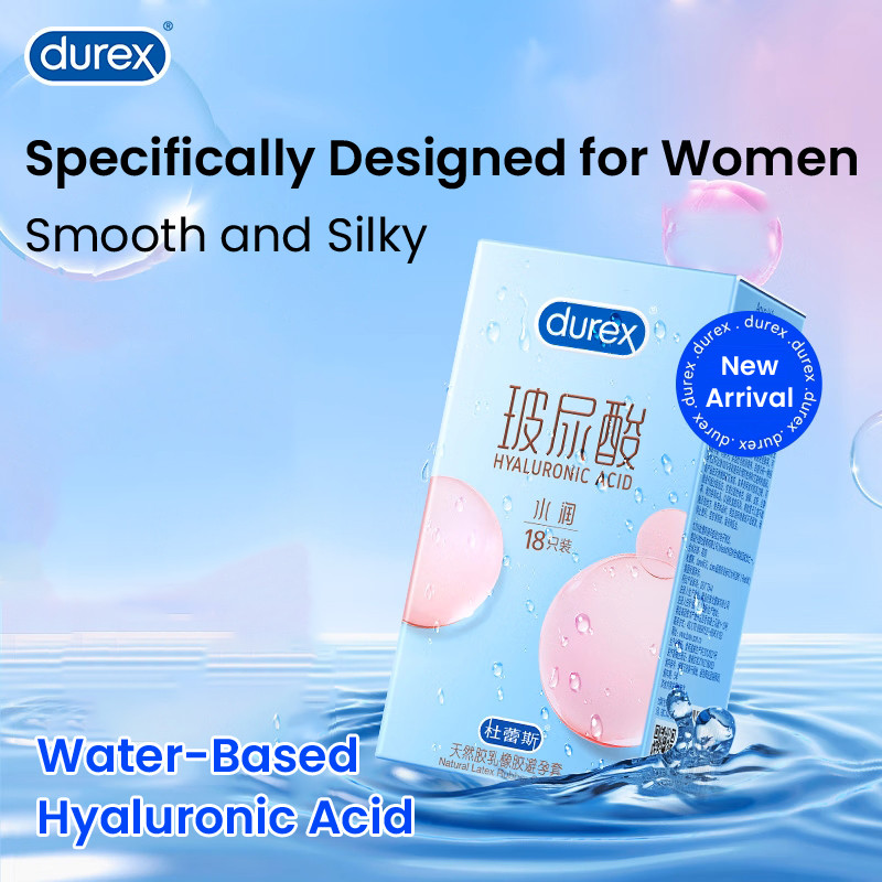 Durex Hyaluronic Acid Condoms Hydra Durable Condoms Ultra-thin Adult ...