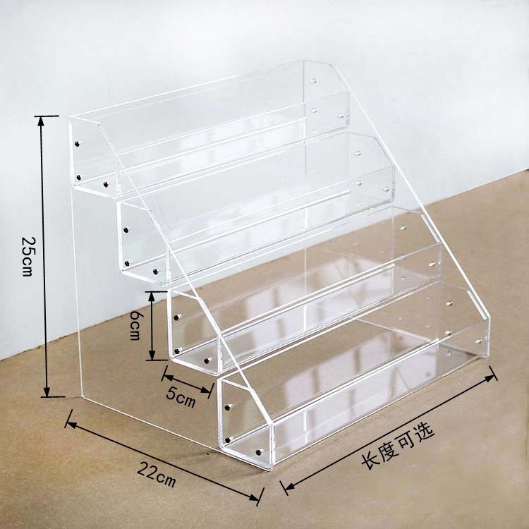 Acrylic Perfume Rack Cosmetic Multi-Layer Storage Box Display Rack Live ...