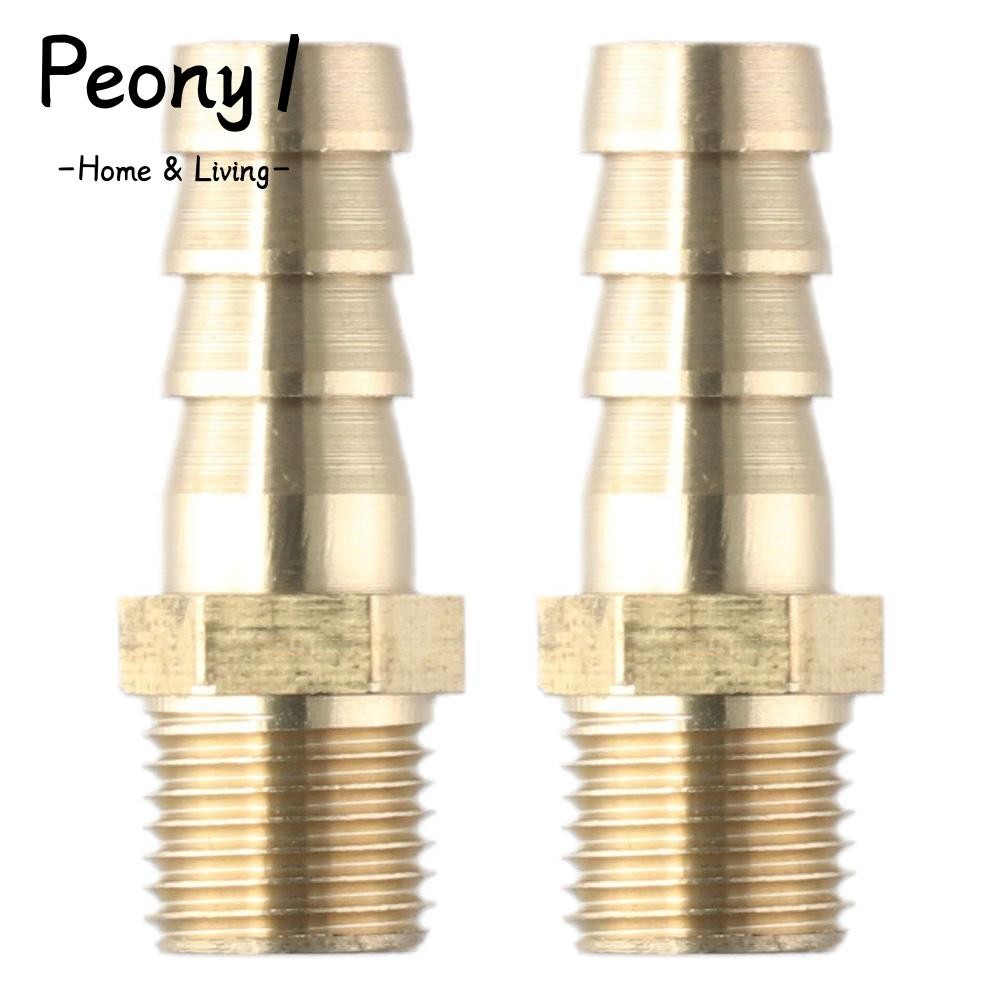 PEONY1 2PCS Fitting Connector, Mini M8 M10 M12 M14 Barbed Hose Fittings ...