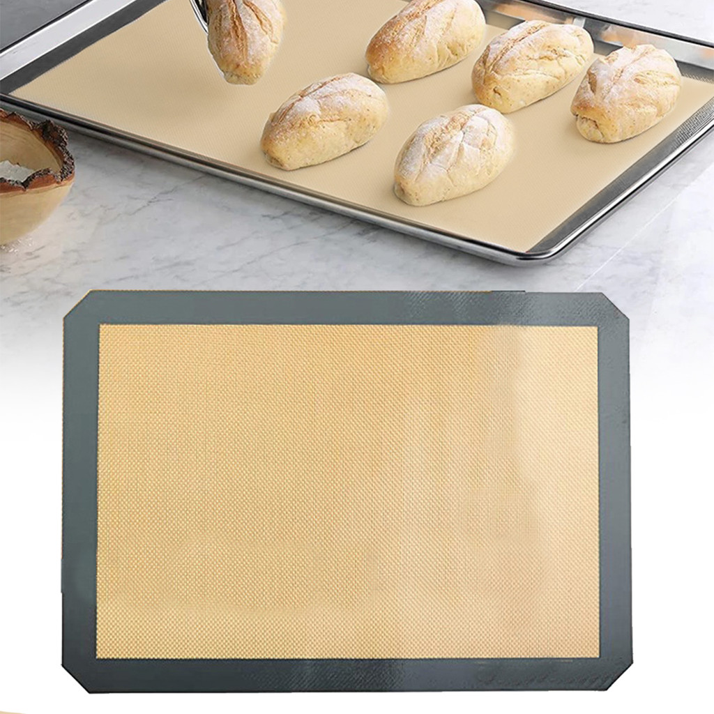 1Pcs 30*21cm Silicone Mat Baking Tray Baking Net Mat Breathable Non ...