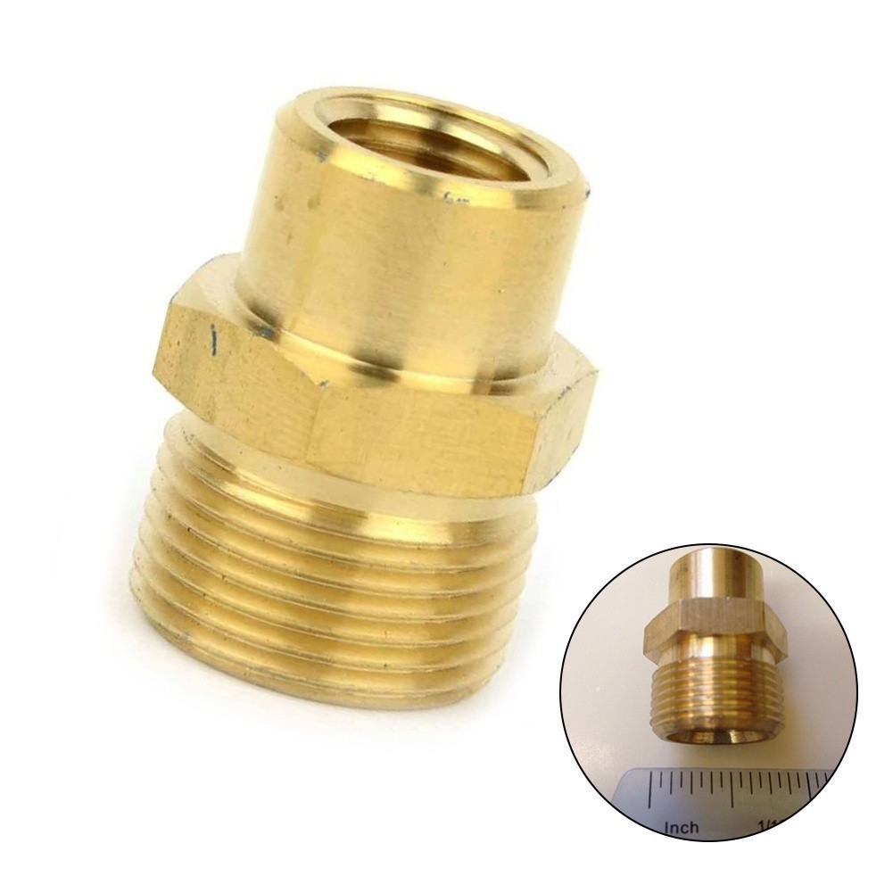 [TWILIGHT] Pressure Washer M22 x 1/4\" NPT Female Plug For-Karcher Style Adapter | Shopee Malaysia