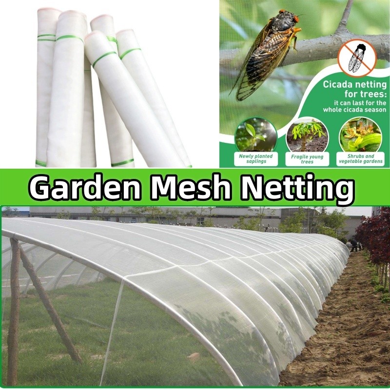 jaring/Vegetable Protection Net /Fruit Net /White Gardening Netting ...