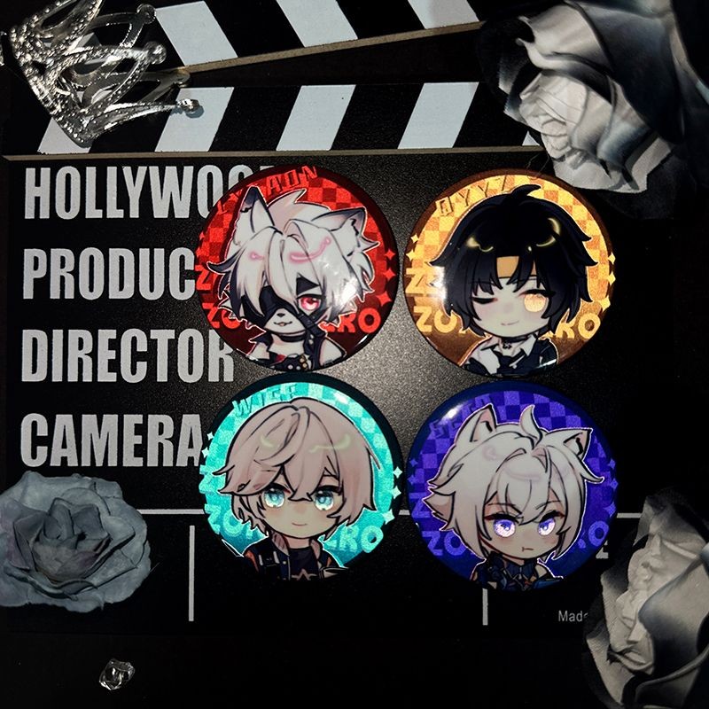 Zenless Zone Zero Doujin Homemade Reflective Seth Wise Von Lycaon Asaba ...