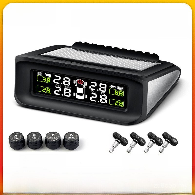 Monitor tekanan tayar automotif tpms letakan luar tetapan dalaman ...