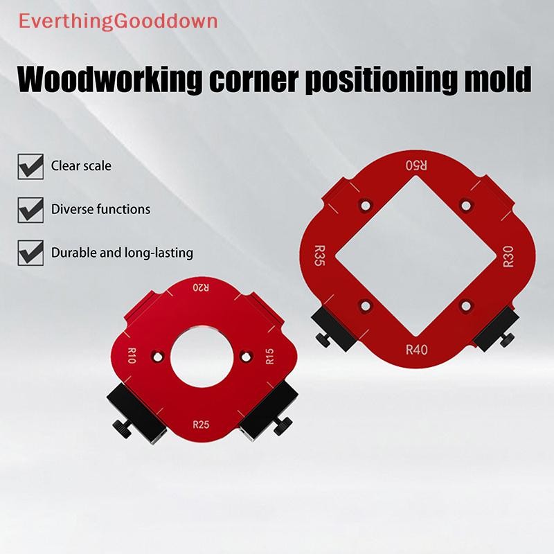 Ed 4 In 1 Woodworking Router Arcs Angle Positioning Template Corner ...