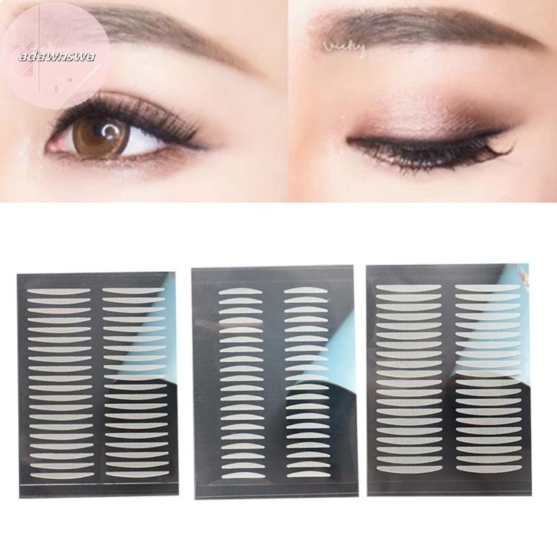 ADAWA 34/36/40/60/80Pcs Eye Sticker Makeup Eyelid Thin Invisible Eyelid Strong Adhesive Eyes ...
