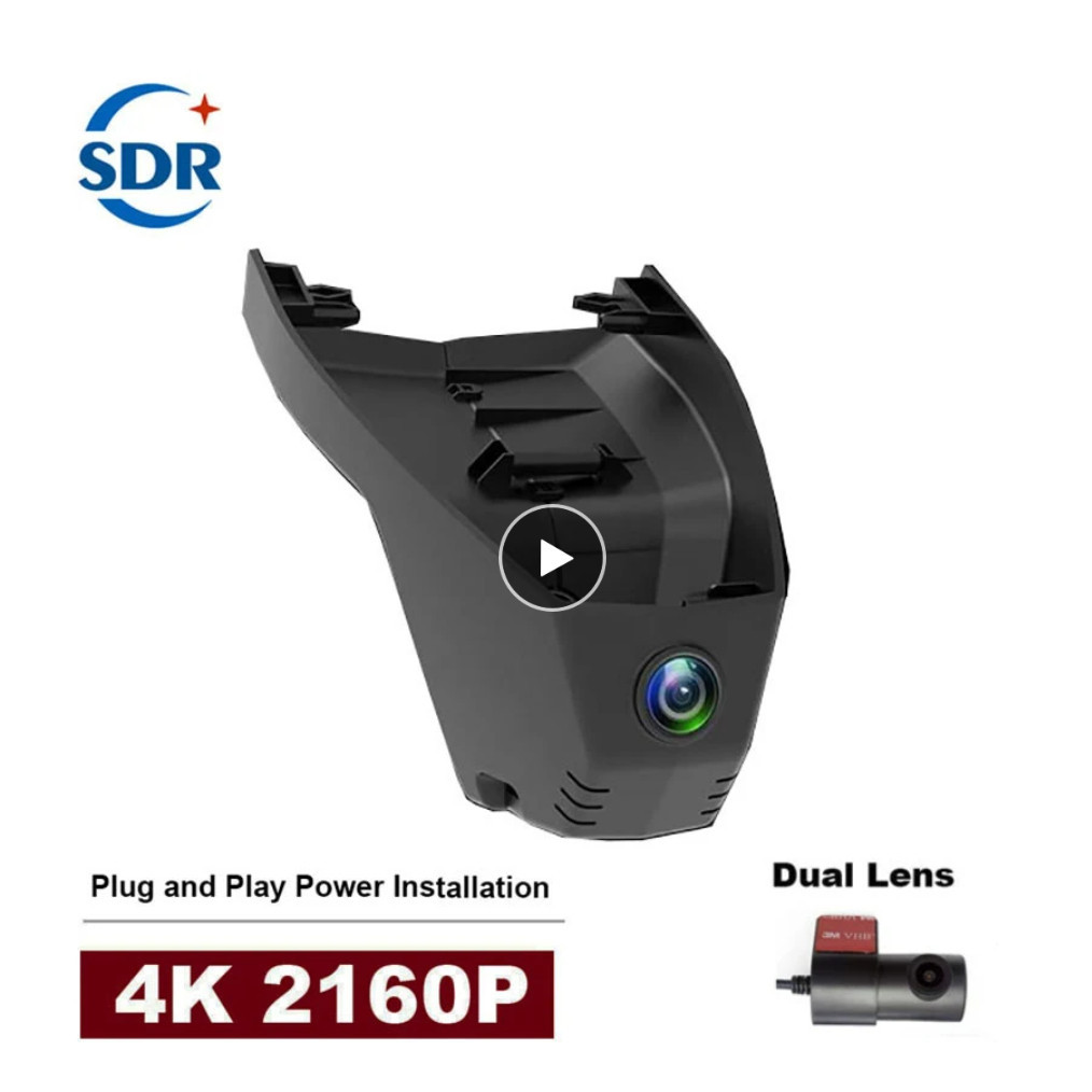 Front And Rear 4K Wifi Dashcam For Peugeot 4008 5008 360THP 400THP ...