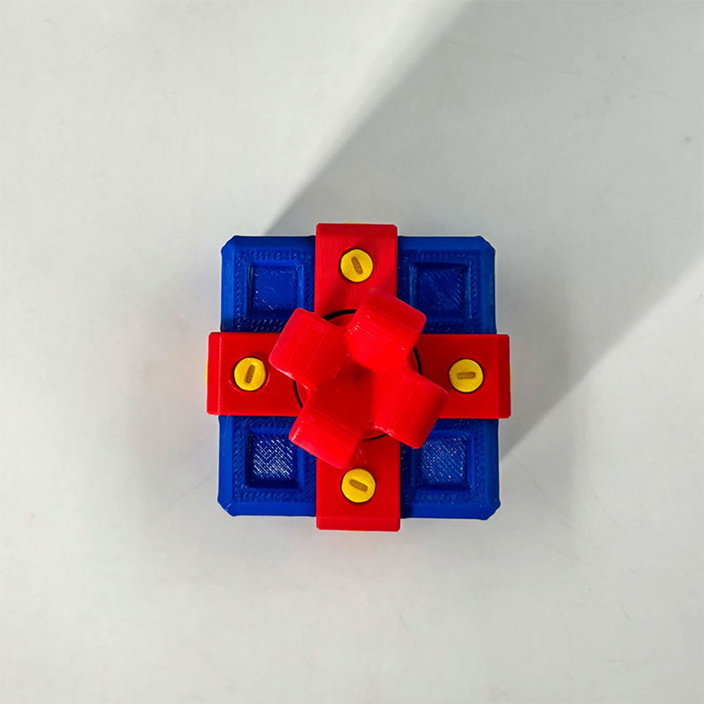 [shibelss.my] 3D Printed Annoying Gift Box Puzzle Box with Screws ...