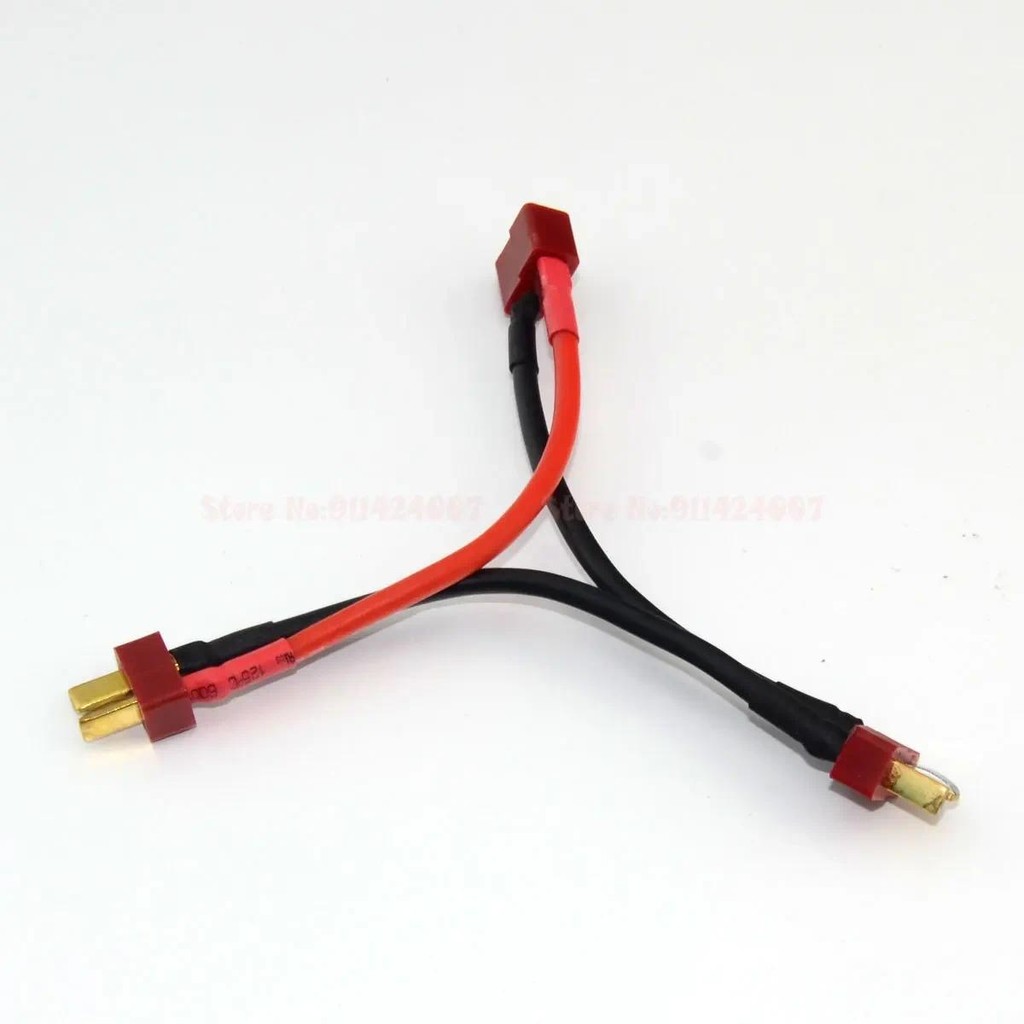 Dean T-Plug Y Wire Harness T Plug Series Battery Pack Connector Adapter ...