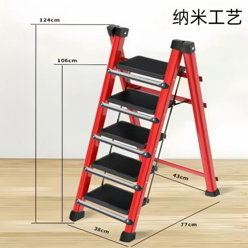Retractable Ladder Ladder Movable Multifunctional Folding Ladder Indoor ...