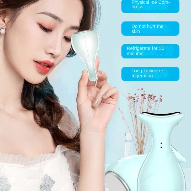 Physic Mini Ice Hammer Facial Cooling Device - Hot/Cold Beauty Tool for ...