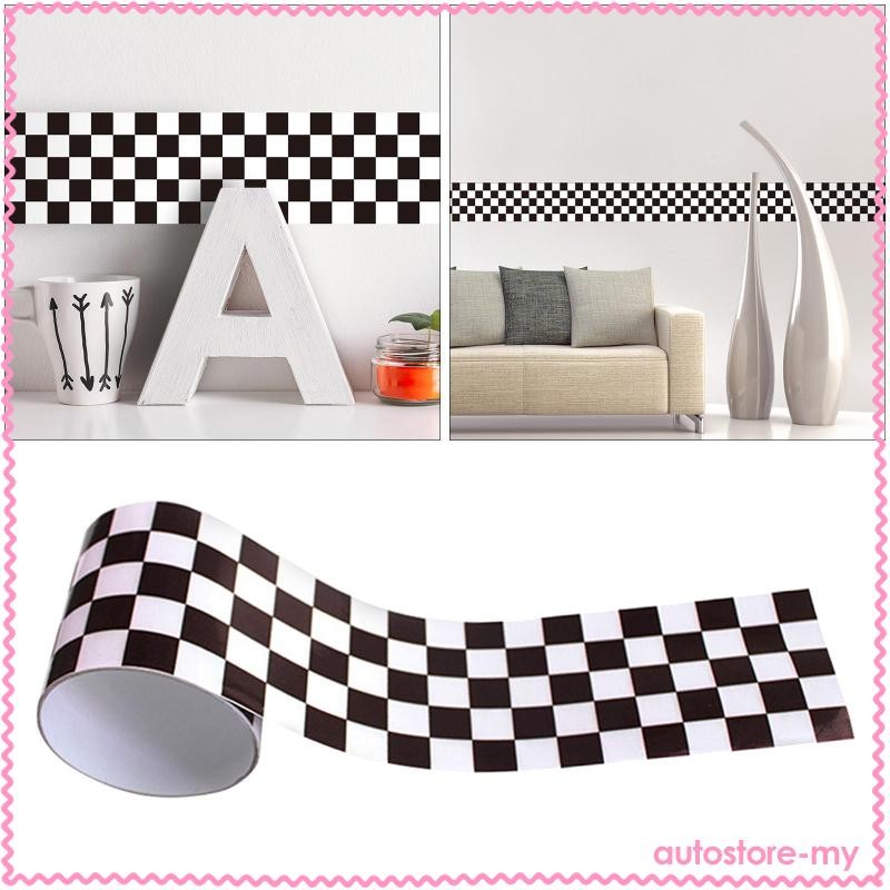 [AutostoreMY] Mosaic Wallpaper Borders Self Adhesive Wall Borders Tile ...