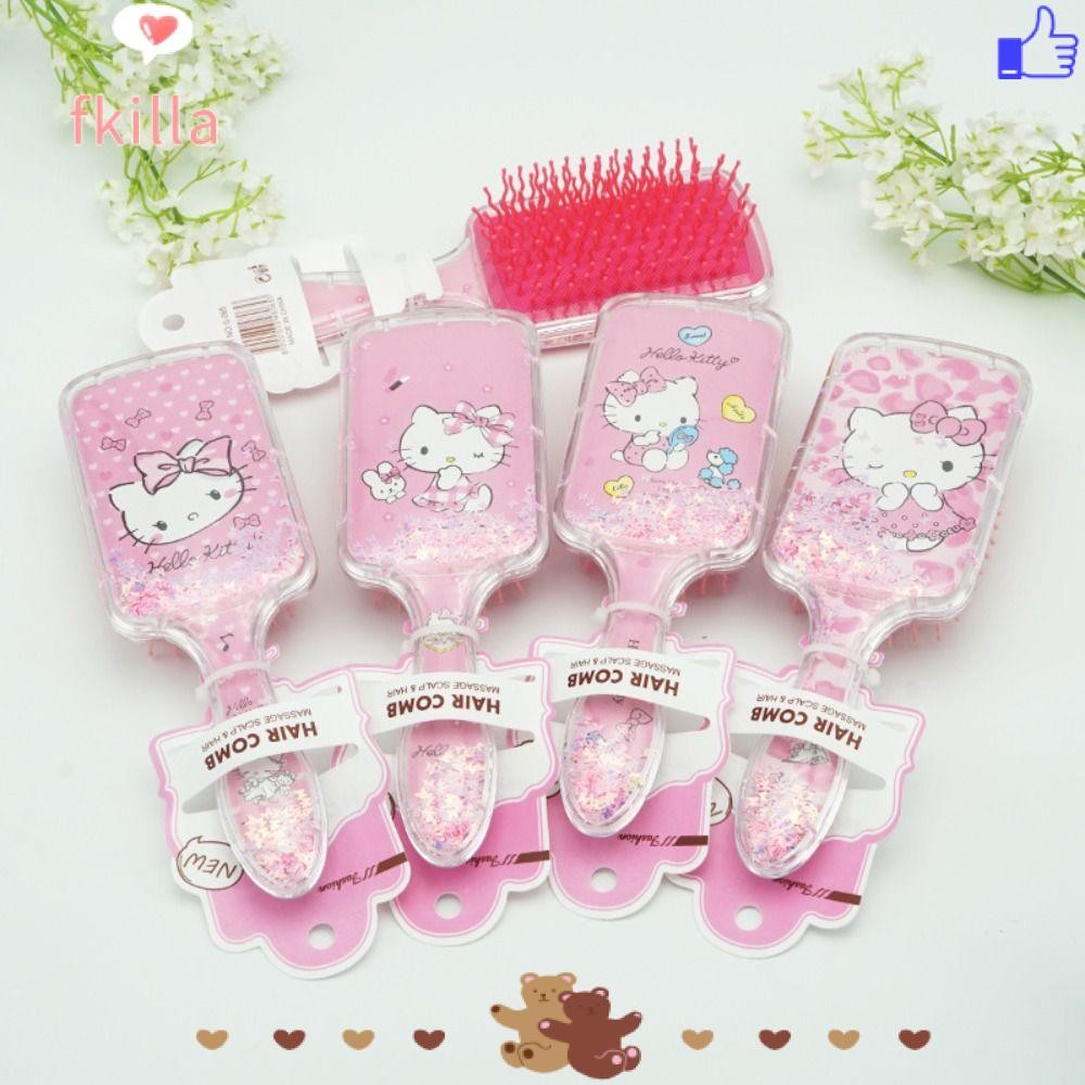 FKILLA1 Children's Comb, Pink Cartoon Hello Kitty Comb, Sanrio ...