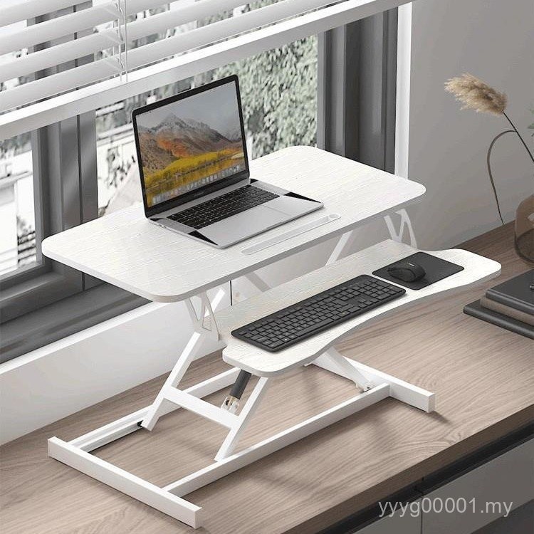 Increased Lift Foldable Standing Notebook Stand Desktop Computer ...