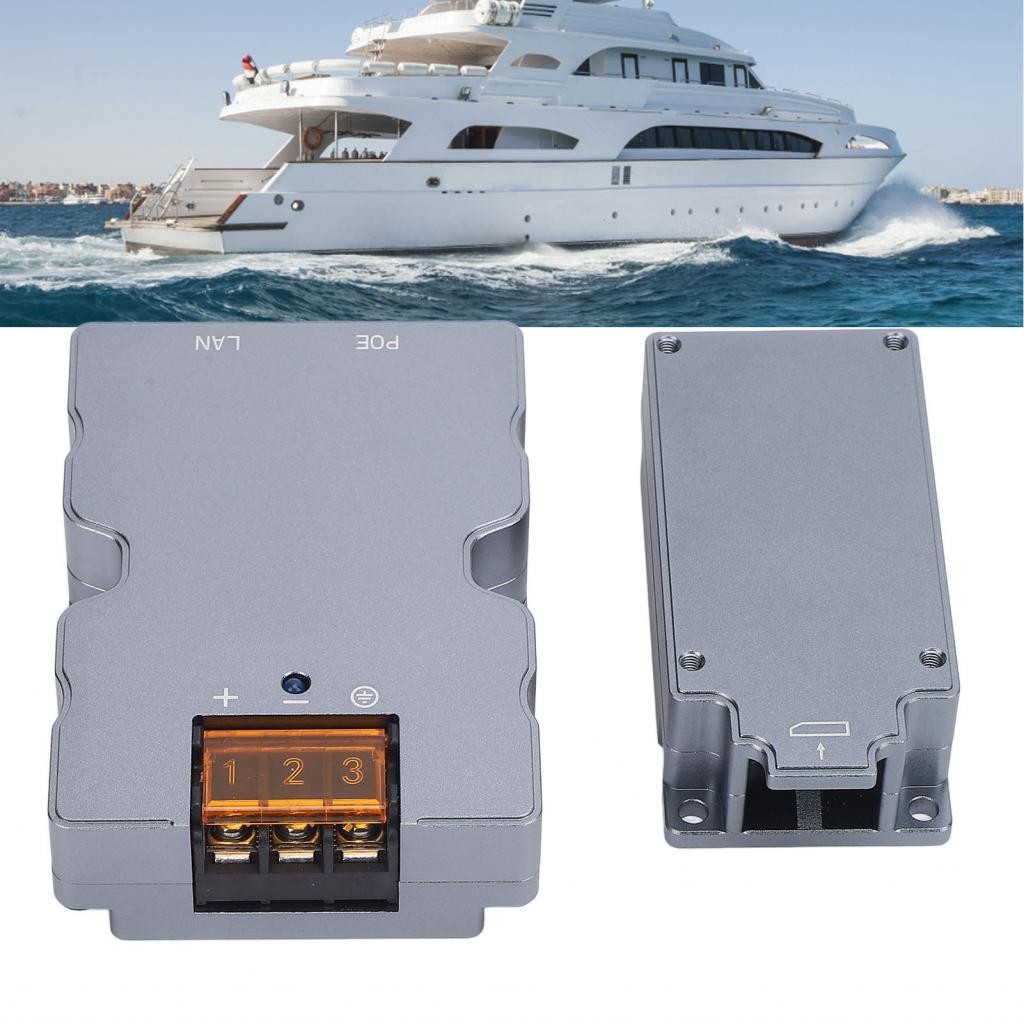 Xguli Gigabit Ethernet PoE Injector Kit Surger Guard ESD RJ45 Adapter ...