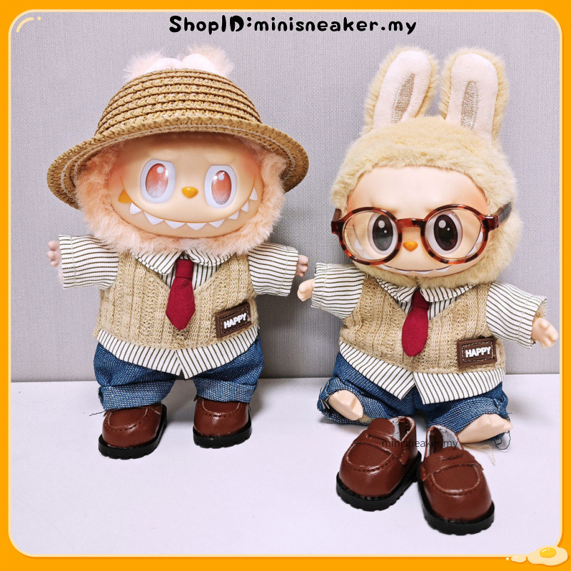 Labubu Baby Clothes One Two Three Generation labubu Macaron Pendant ...