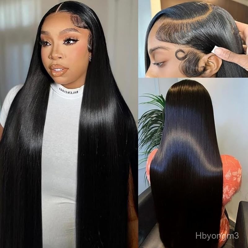 30 Inci Lace Front Wig Rambut Manusia Pra Dipetik 13x6 Lace Front Wig ...