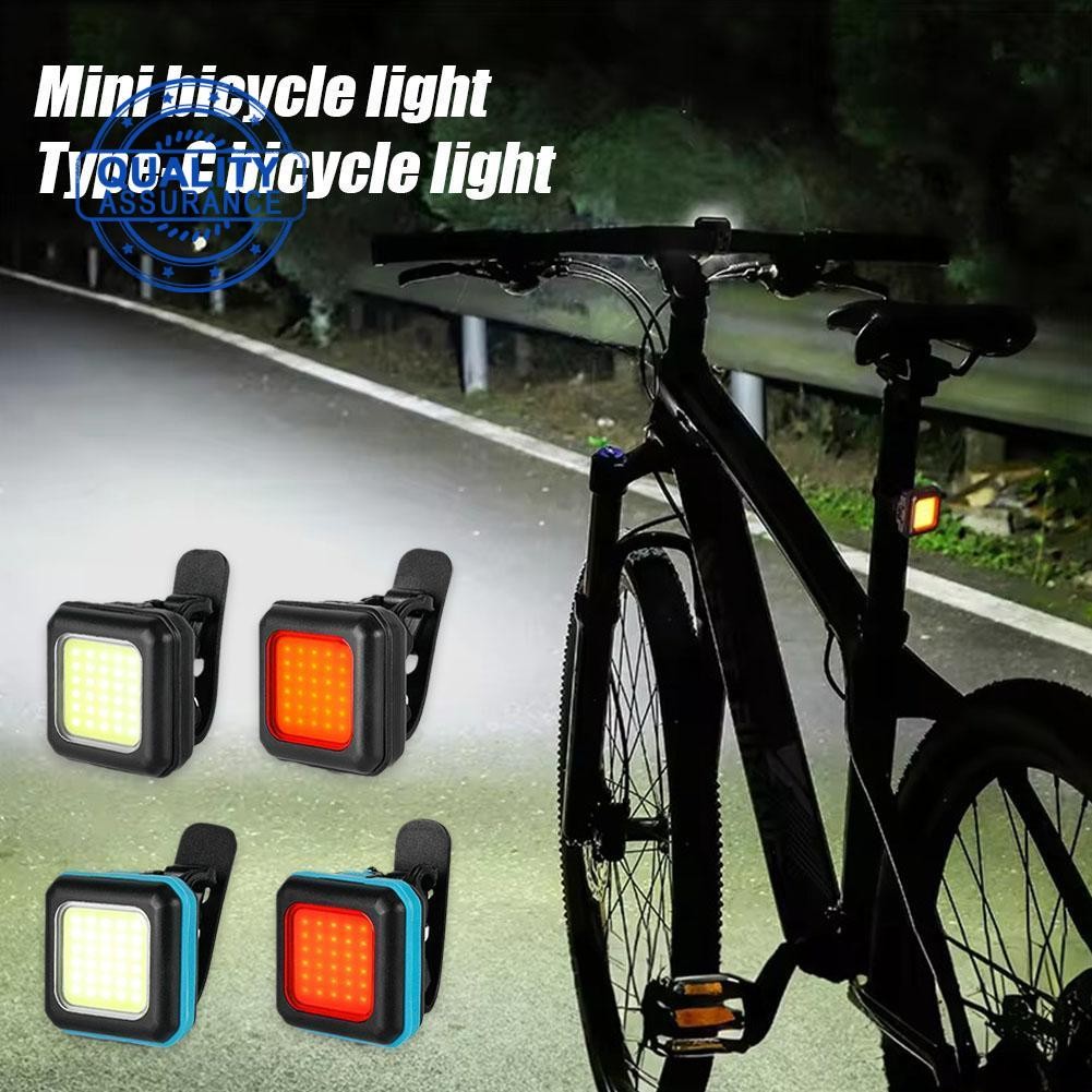 Mini Type-C Bicycle Light Waterproof Mountain Bike Lights Long Light ...
