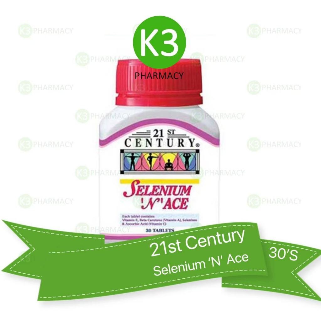 21st Century Selenium 'N' Ace (30'S) | Shopee Malaysia