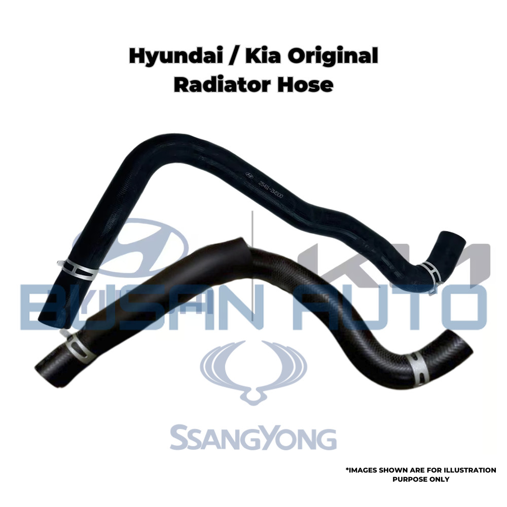 Radiator Hose 25411-2W500 & 25412-2W500 for HYUNDAI SANTA FE 2.4 DM ...