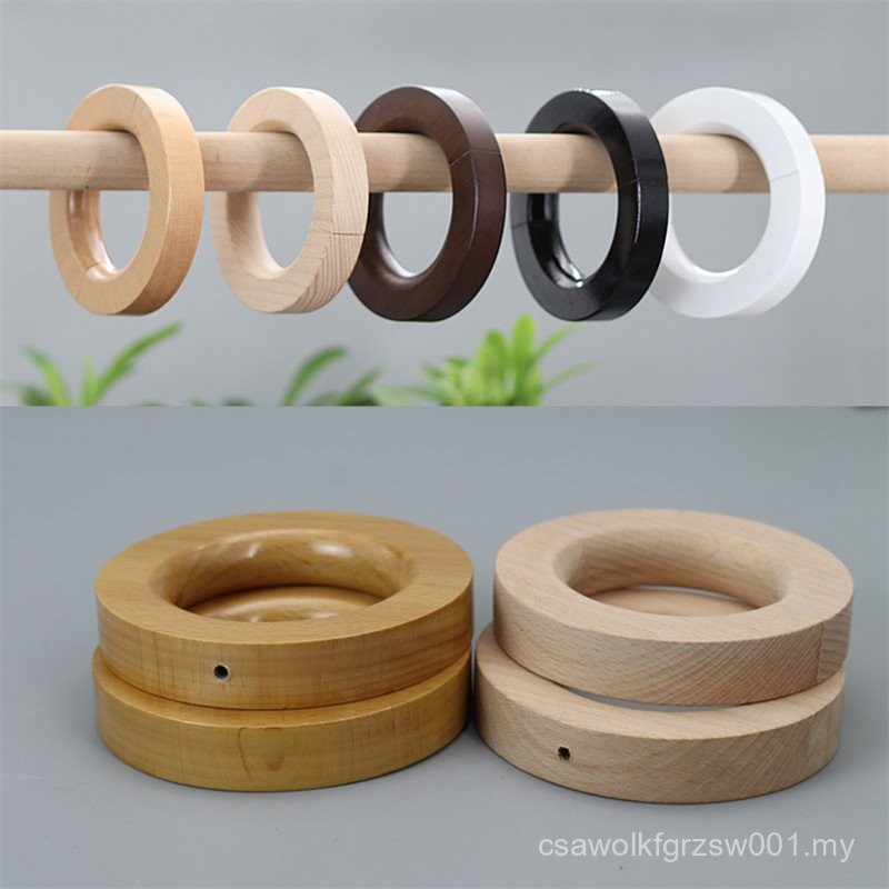 Kedai Pakaian Cincin Bulatan Kayu Beech Bijian Kayu Pepejal Pelbagai ...