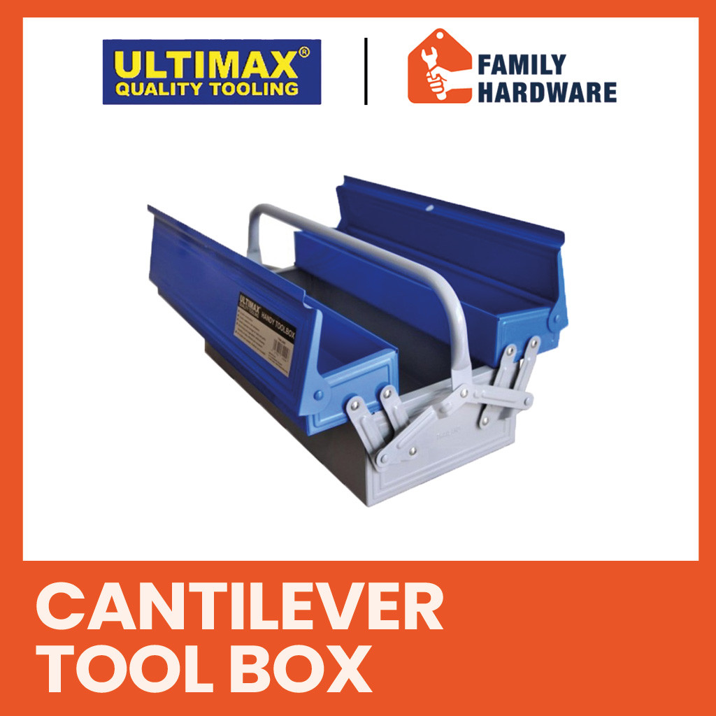 Ultimax Cantilever Tool Box Kotak Spanar kotak besi storage box spanner ...