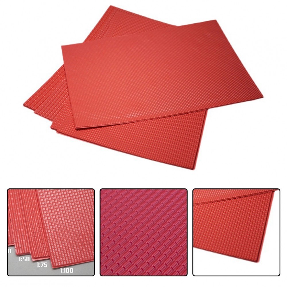 Simulated PVC Roof Tile Sheet Model Simulation Tile for DIY ...