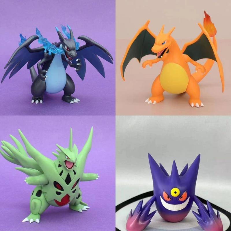 Pokemon gengar maga charizard scale figure doll | Shopee Malaysia