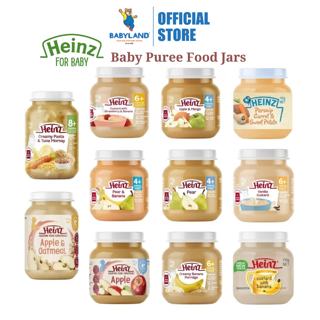Heinz Baby Puree Food Jars (110g)(170g) | Shopee Malaysia