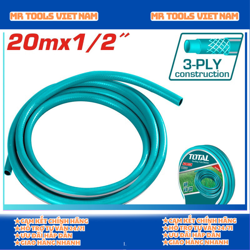 20 meters 1/2 inch PVC pipe TOTAL THPH2001 | Shopee Malaysia