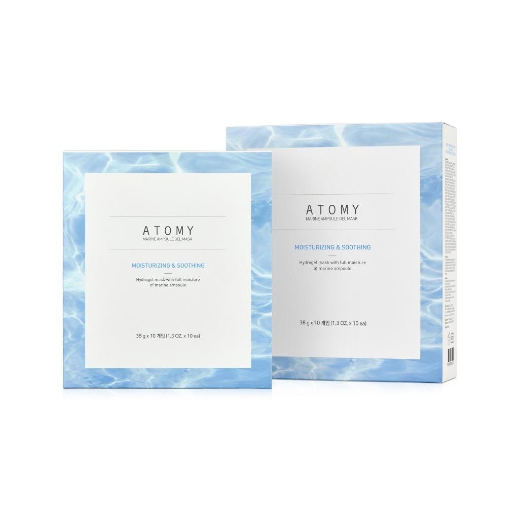 🔥READY STOCK🔥 Atomy Marine Ampoule Gel Mask Moisturizing & Soothing ...
