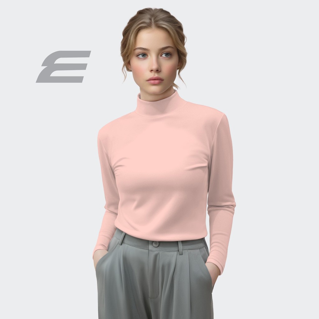 ELGINI E16285 Ladies Knitted Turtleneck Top S To XXL | Shopee Malaysia