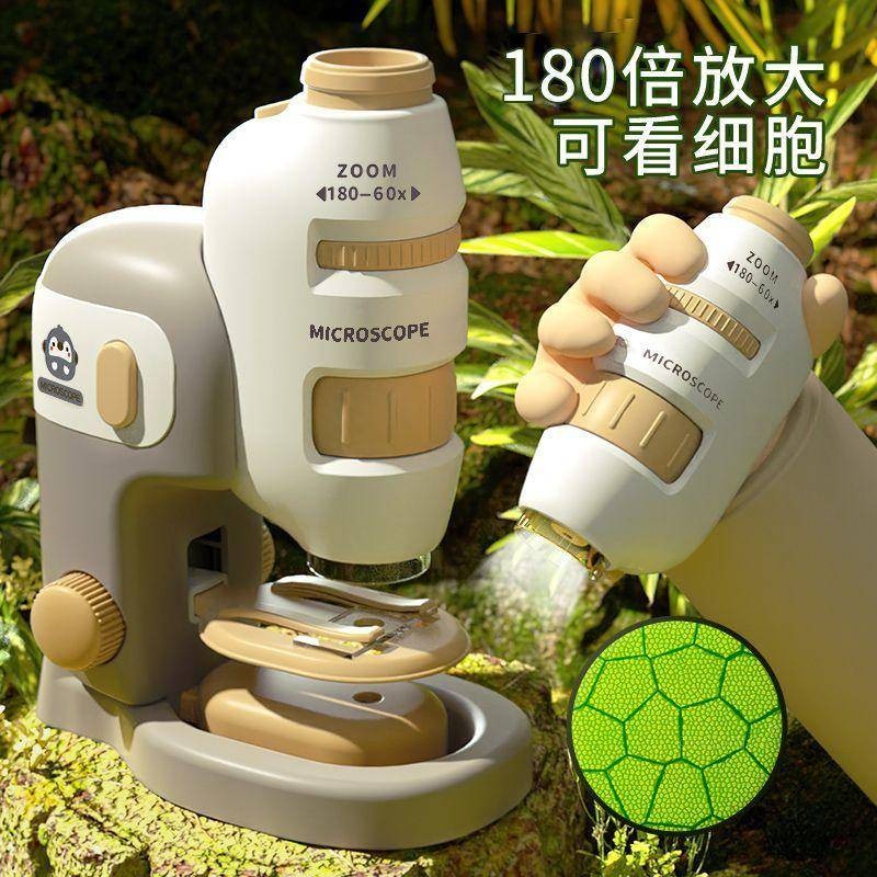 Children's Microscope, Children's Portable Microscope, Scientific ...