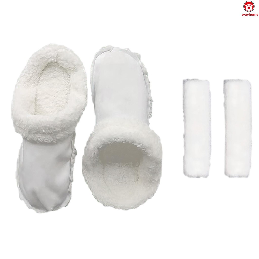 Winter Clogs Fur Shoe Insert Clogs Replacement Removable Insoles ...