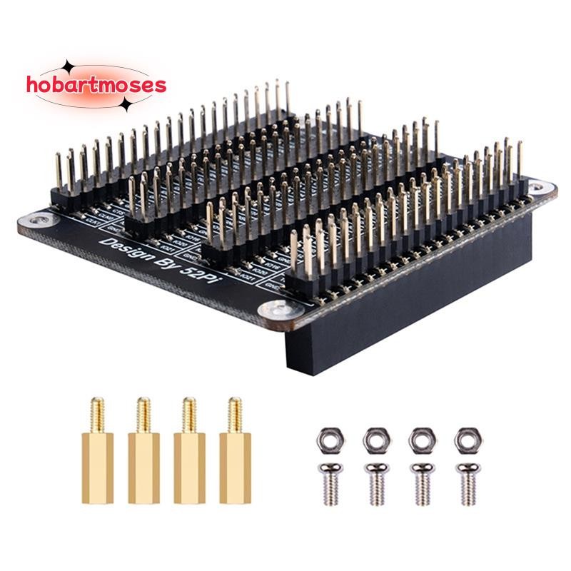 GPIO Expansion Board PCB for 40Pin Quad IO Multiplexer Module with ...